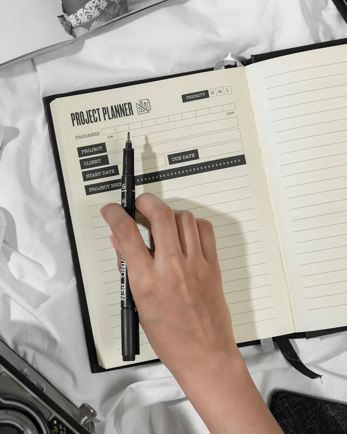 Set of 3 Logs - Idea, Doodle, Work Log - Mytype.store